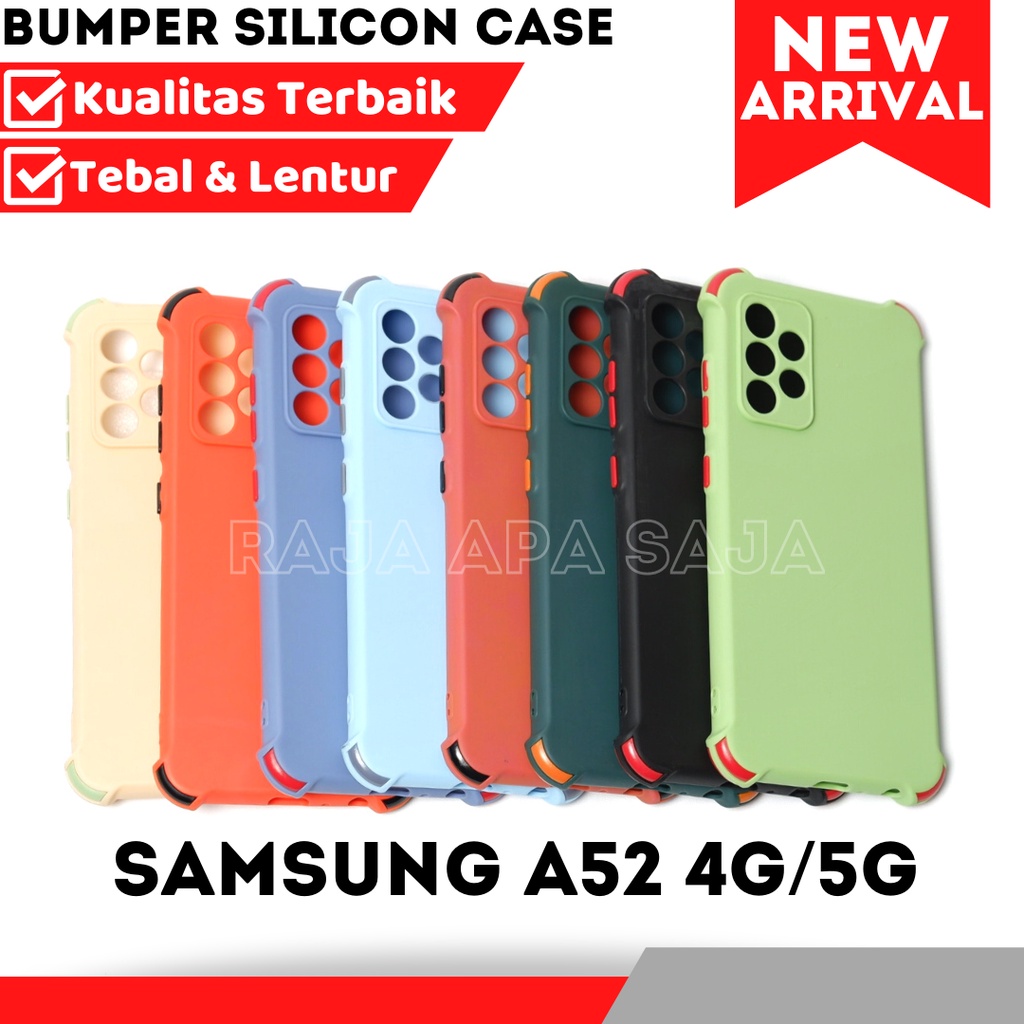 Jual Soft Case Casing For S4msung A52 4G 5G A 52 A52S A52 S - Kesing Anticrack Antikrek Bumper ...