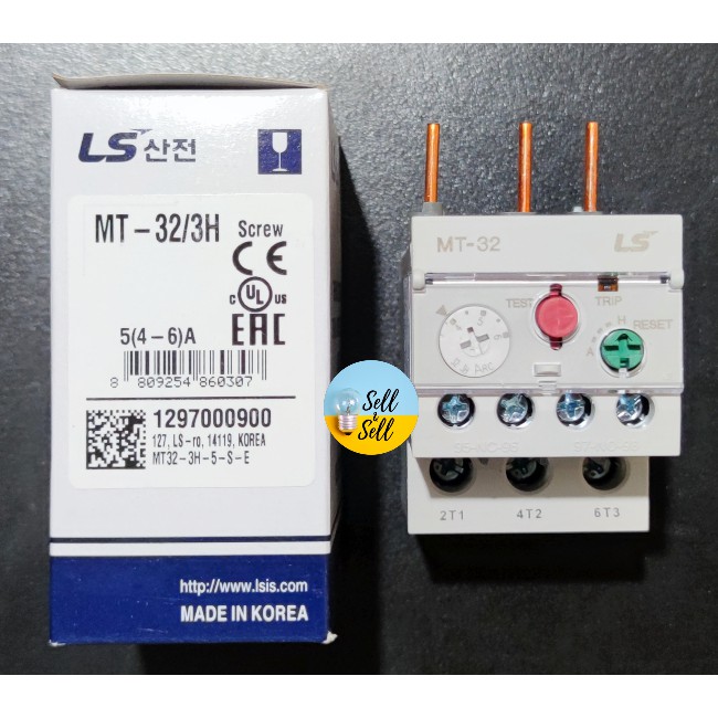 Jual Thermal Overload Relay MT-32/3H merek LS / Overload MT32/3H merek ...