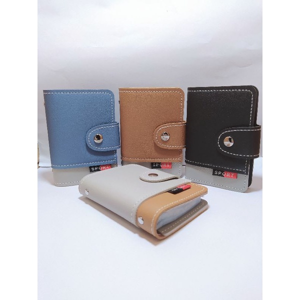 Jual DOMPET KARTU POLOS / DOMPET KARTU SPORT / DOMPET KARTU COWOK CEWEK ...