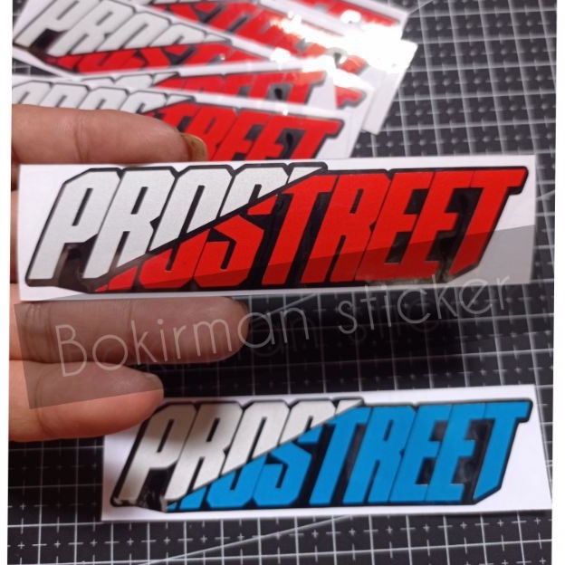 Jual STICKER PROSTREET MERAH PUTIH CUTTING | Shopee Indonesia