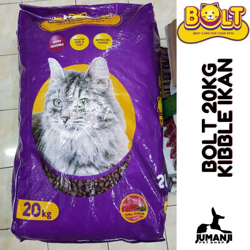 Jual Bolt Ikan 20kg - Makanan Kucing Kitten dan Dewasa Karungan Cat ...