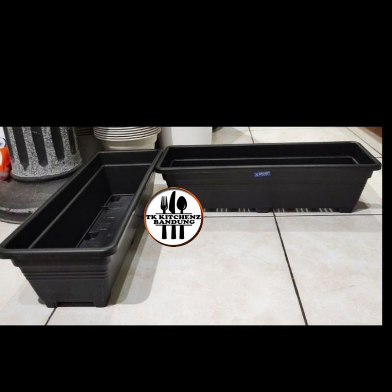 Jual Pot Persegi Panjang Besar Hitam | Shopee Indonesia