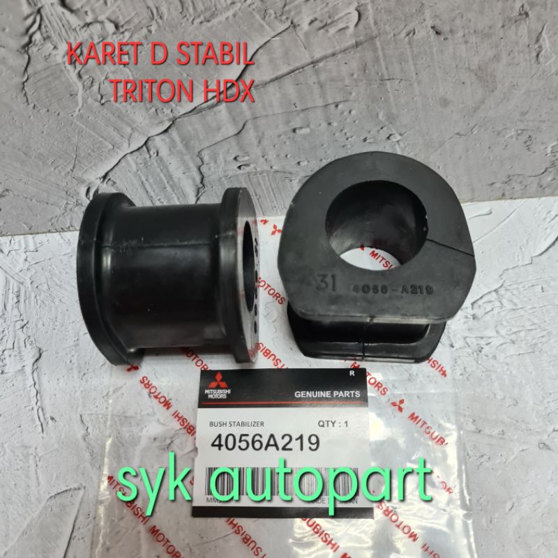 Jual KARET STABILIZER DEPAN MITSUBISHI TRITON NEW/ALL NEW PAJERO ...