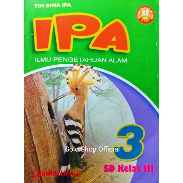 Jual BUKU IPA SD IPA 3 SD Kelas 3 III Tim Bina IPA Yudhistira | Shopee Indonesia