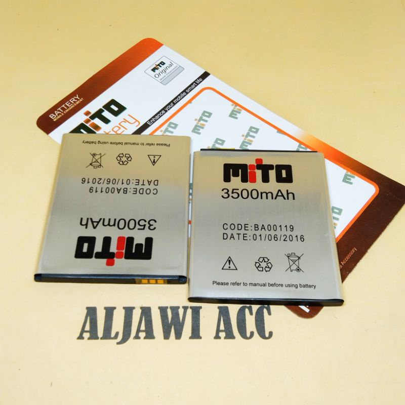 Jual Batre Baterai Batere Mito M16 BA000119 Original Battery Hp | Shopee Indonesia