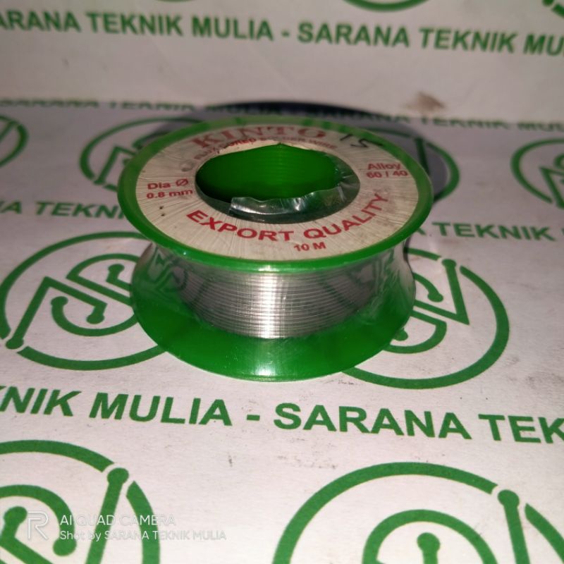 Jual TIMAH Solder 10m 0.8mm 60/40 - KINTO (Flux Cored Solder Wire ...