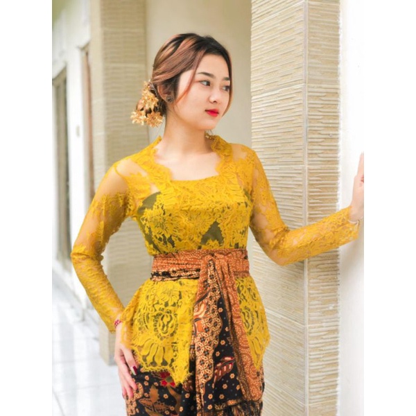Jual KEBAYA BALI / KEBAYA WISUDA / KEBAYA KONDANGAN / KEBAYA MUSTARD ...