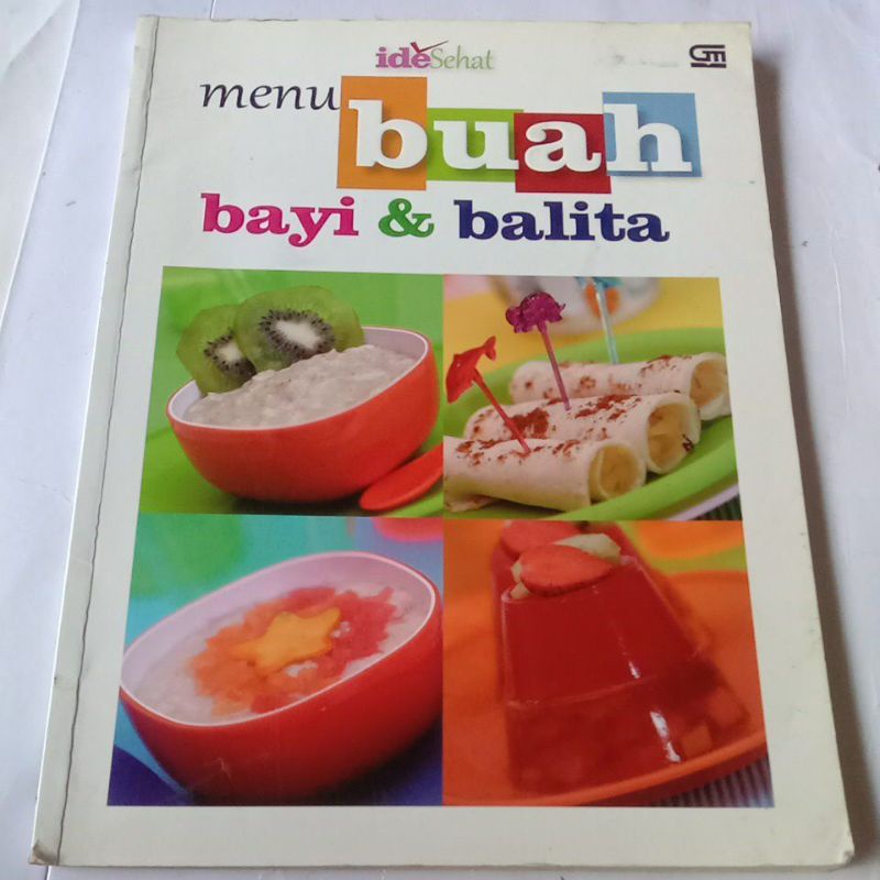 Jual Buku Masakan - Ide Sehat Menu Buah Bayi & Balita | Shopee Indonesia