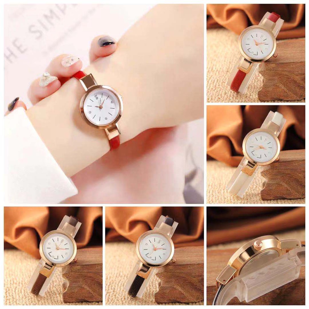 Jual Jam Tangan Fashion Wanita Cute Jam Mini Jam Cantik / Jam Tangan ...