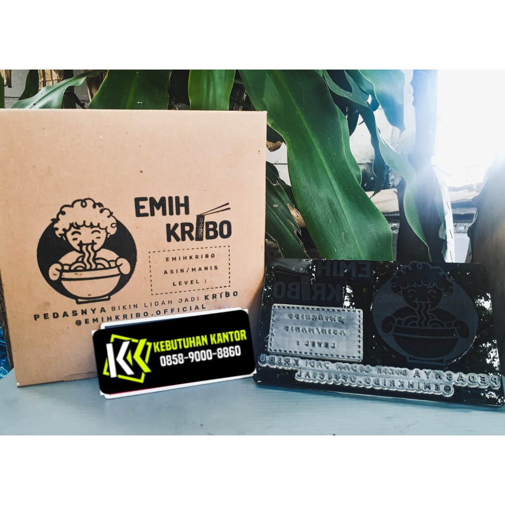 Jual Jual Stempel Sablon Box Pizza Box Kotak Kardus Karton Stempel ...