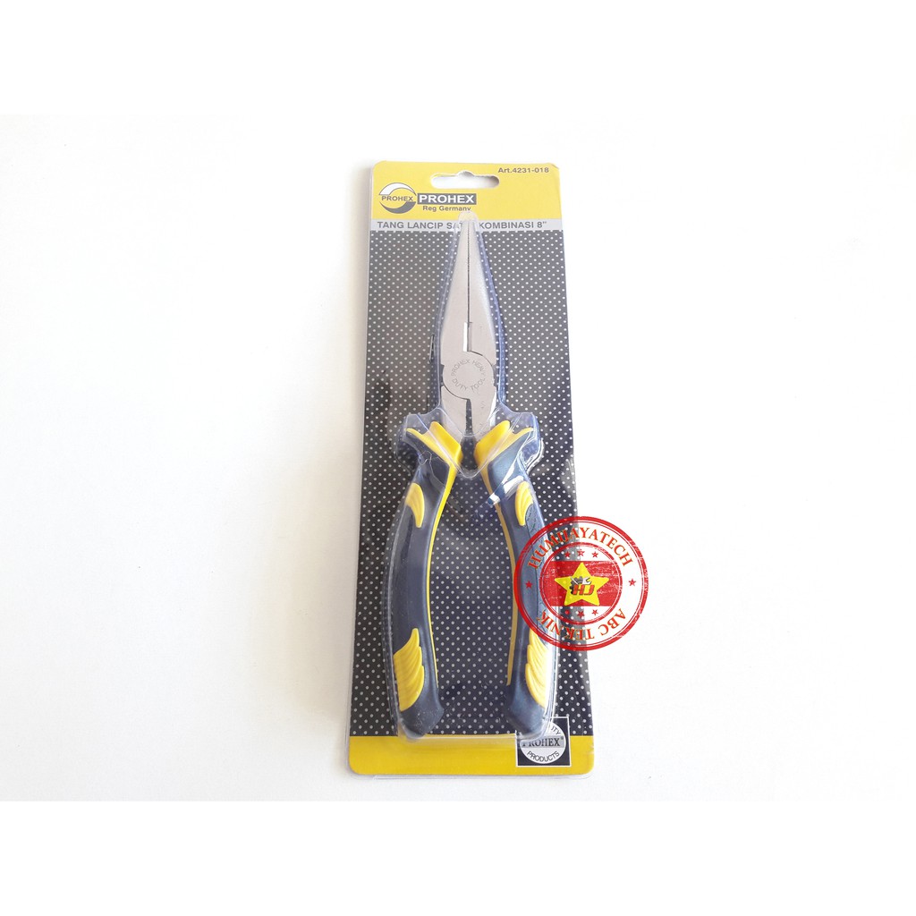 Jual Tang Cucut 8" Prohex / Tang Lancip 8" Poles Satin Prohex / Tang ...