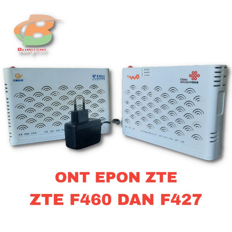 Jual ONT EPON ONU ZTE ZXHN F460 DAN F427 ACCESS POINT WIRELESS WIFI ...