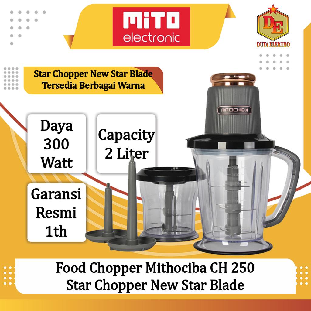 Jual Food Chopper Mithociba CH 250 Star Chopper New Star Blade | Shopee ...