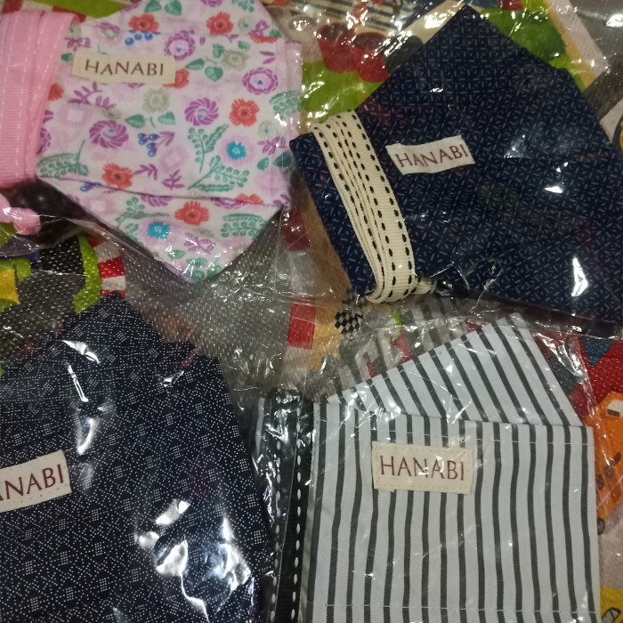 Jual MUSLIM-VEST- MASKER HIJAB 3D HANABI HEADLOOP+LAPISAN 3PLY -VEST ...