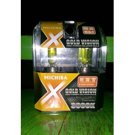 Jual BOLA LAMPU BOHLAM / LAMPU MICHIBA H11 - 3000K GOLD VISION | Shopee ...