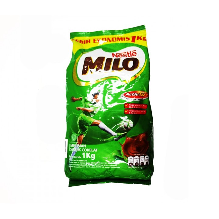 Jual Nestle Milo Susu Bubuk Pack 1 kg | Shopee Indonesia