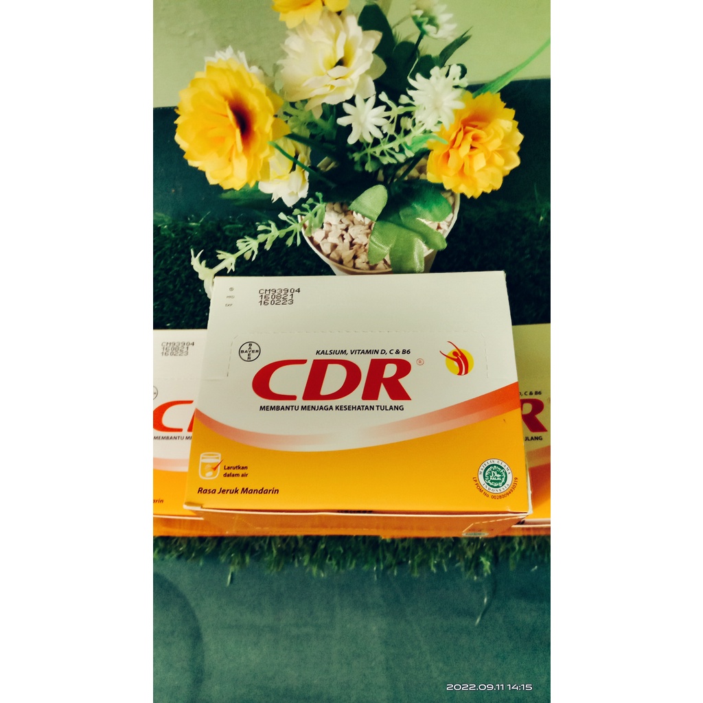 Jual CDR kalsium, vitamin D, C & B6 | Shopee Indonesia