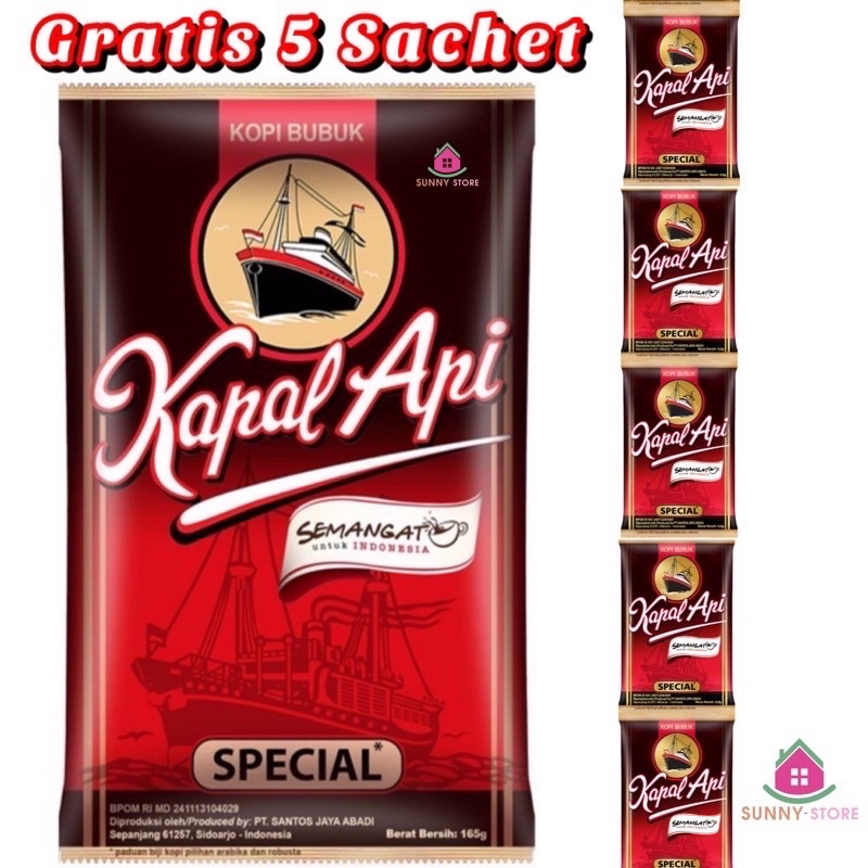 Jual Kopi Kapal Api Special Merah Kopi Lampung Rasa Mantap Gula Aren ...