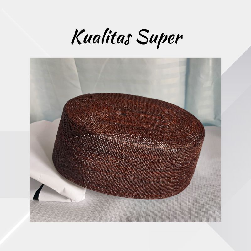 Jual KOPIAH RESAM KUALITAS SUPER (S3BM) ASLI BANGKA BELITUNG PECI HALUS ...