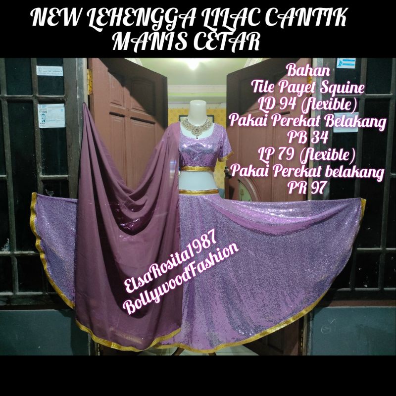 Jual NEW LEHENGGA LILAC CANTIK, MANIS & CETAR | Shopee Indonesia