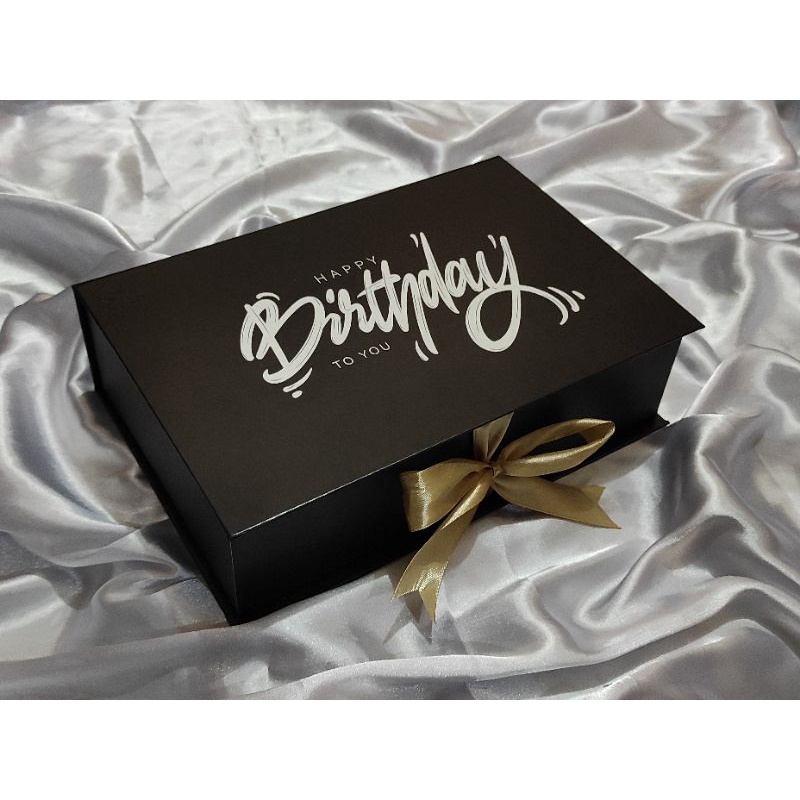 Jual Hardbox Box Kado Ulang Tahun / Box Birthday P:26cm L:17cm T:7cm ...