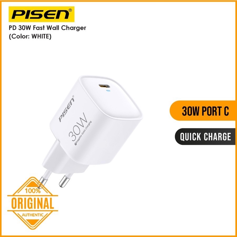 Jual Charger Pisen PD 30W Fast Wall Charger ( EU ) - MF-C03 | Shopee ...