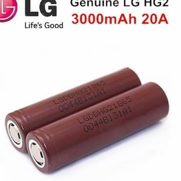 Jual AUTHENTIC Battery 18650 LG HG2 3000mAh 35A ‣ Cve31au22ᴼ | Shopee ...