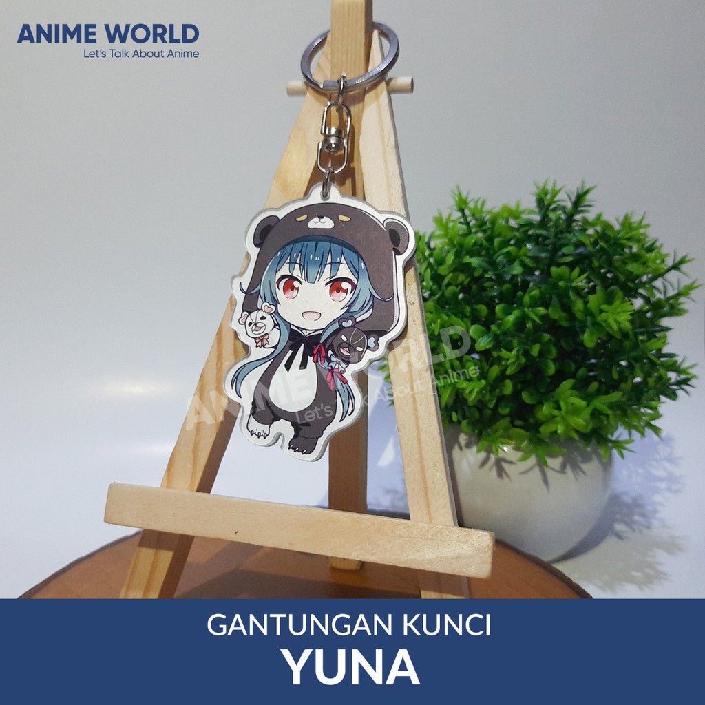 Jual Gantungan Kunci Anime - Yuna - Keychain Yuna Kuma Kuma Kuma Bear ...