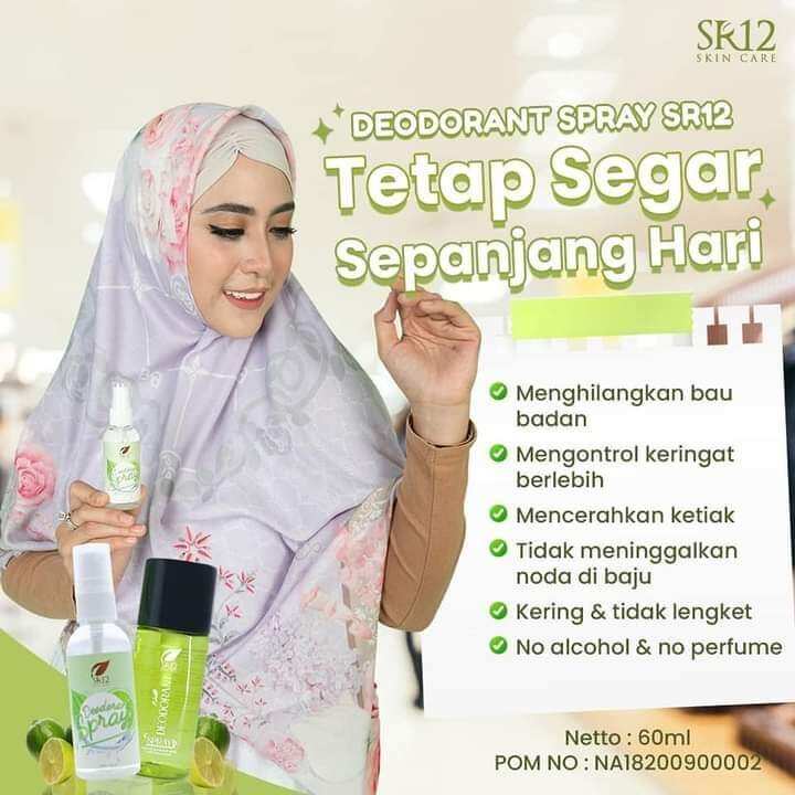 Jual OBAT KETIAK BAU DAN BASAH DEODORANT SPRAY Netto 60ml | Shopee ...