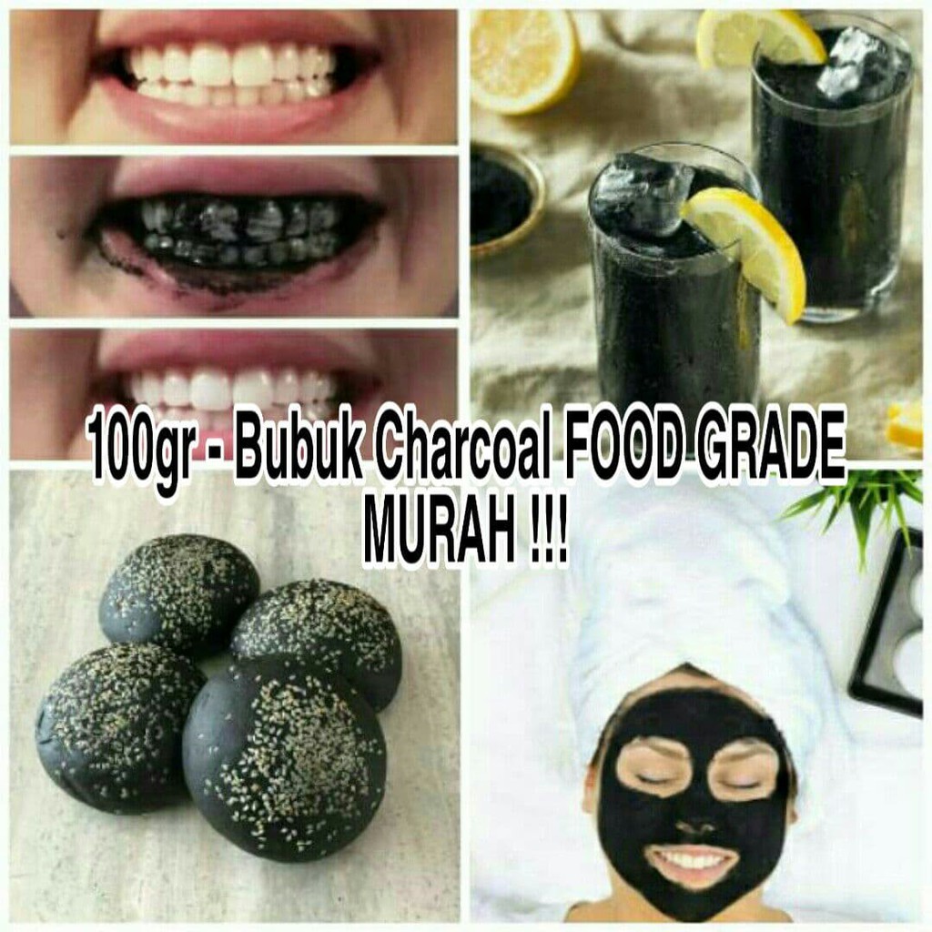 Jual Activated Charcoal Aktif Bubuk Bambu Jepang Arang Bambu Karbon ...