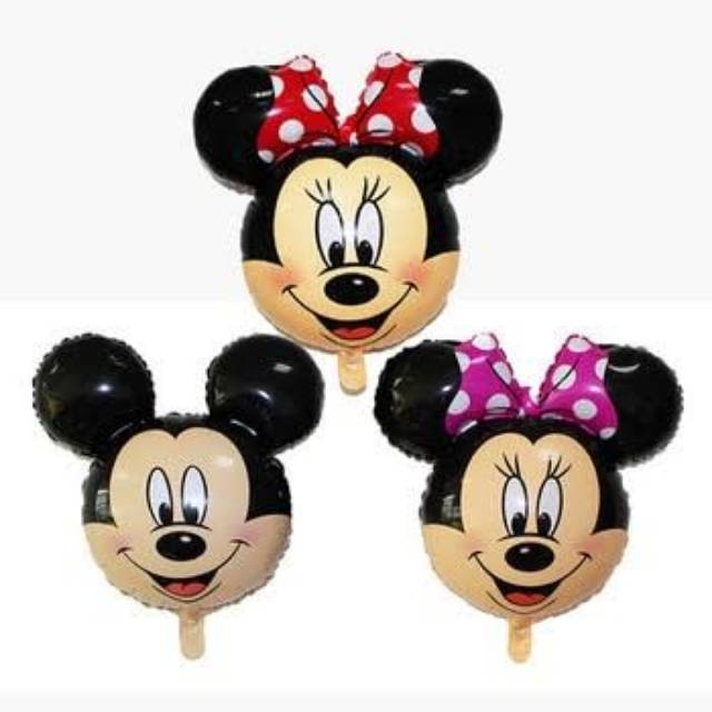 Jual Balon Foil Mickey Mouse / Minnie Mouse | Shopee Indonesia