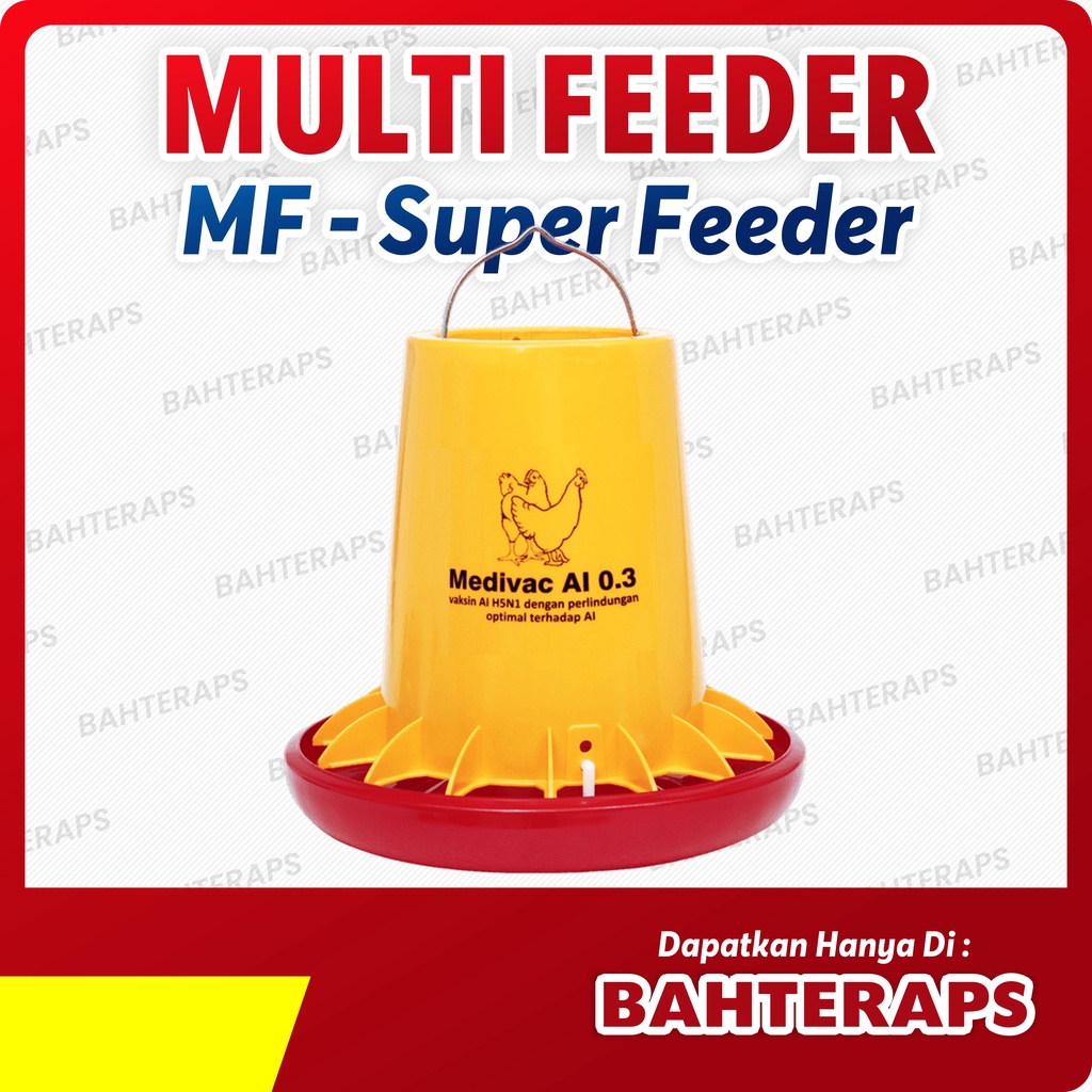Jual Multi Super Feeder Tempat Makan Ayam Super Feeder 5 Kg | Shopee Indonesia