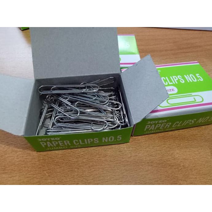 Jual Joyko Paper Clip No. 5 Jumbo Size | Shopee Indonesia