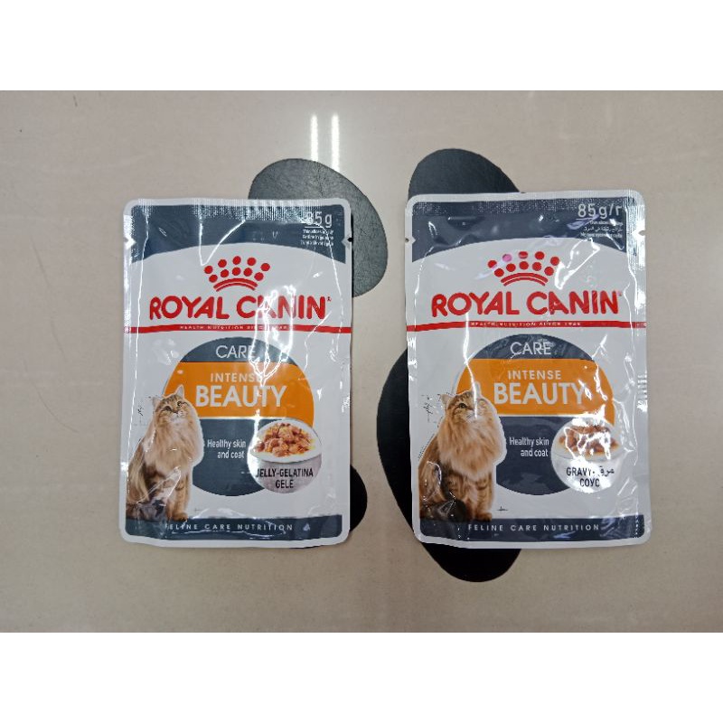 Jual Royal Canin Intense Beauty Wet Food Pouch 85gr | Shopee Indonesia