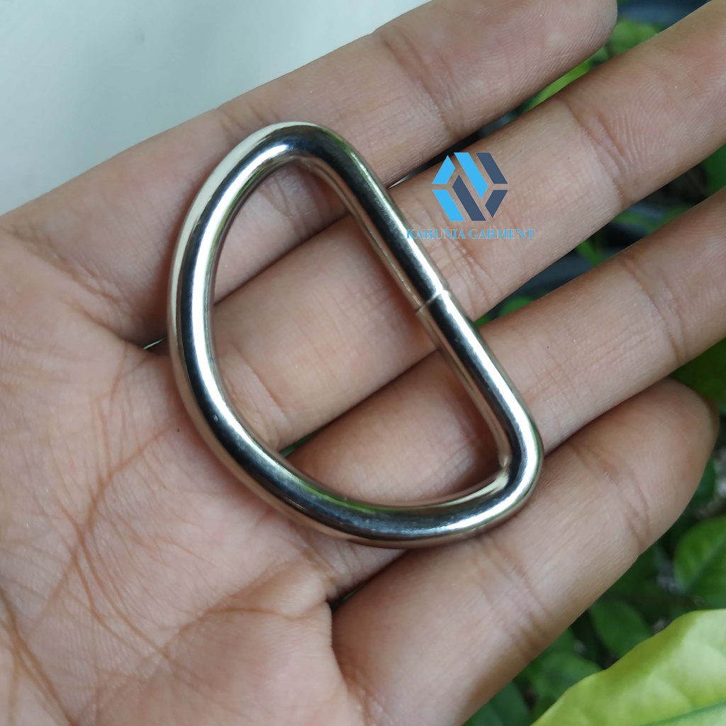 Jual Ring D pengait cantelan tali webbing tas ukuran 3.8 cm tebal ...