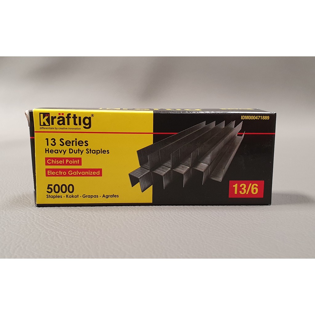 Jual Isi Staples / Tembakan 13/6 ( 6mm ) dan 13/8 ( 8mm ) | Shopee ...