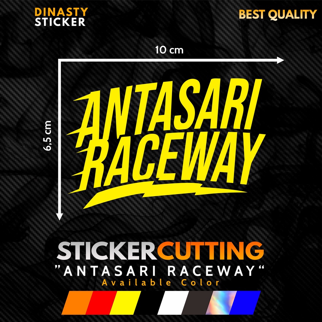 Jual STICKER STIKER CUTTING VIRAL ANTASARI RACEWAY | Shopee Indonesia