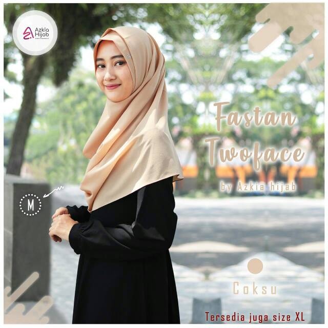 Jual PASHMINA FASTAN TWO FACE BY AZKIA HIJAB HARGA KHUSUS RESELLER ...