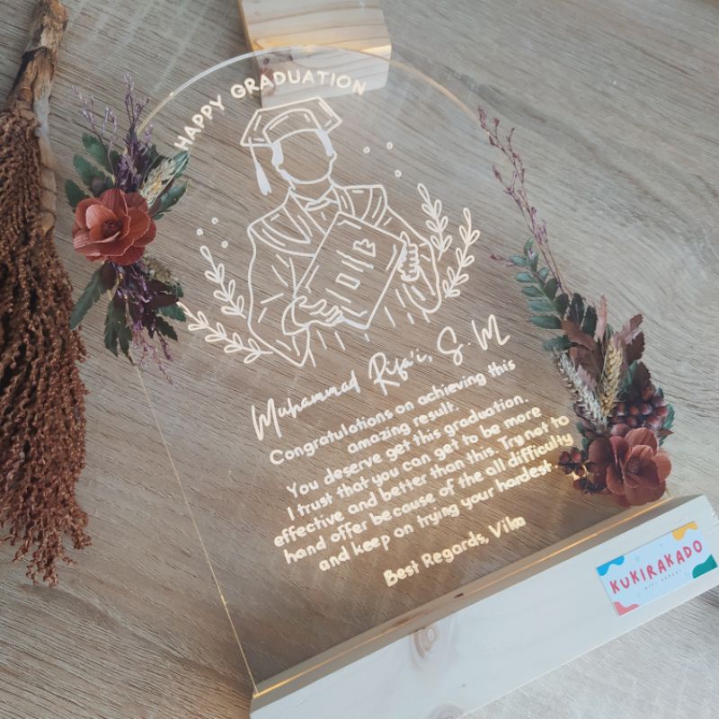 Jual CUSTOM AKRILIK SKETSA A5 FREE LED (Custom sketsa pakai foto ...