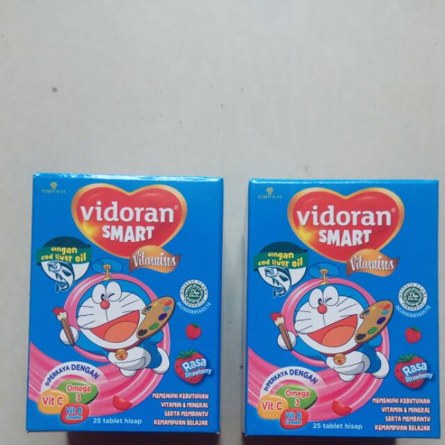 Jual Vitamin Vidoran Smart @25 tablet | Shopee Indonesia