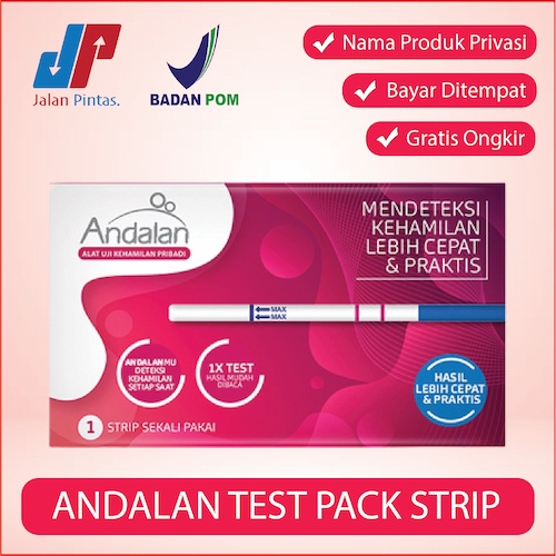 Jual Andalan Strip Test Pack Testpack Tespek Alat Uji Kehamilan ...