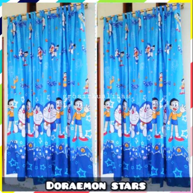 Jual GORDEN JENDELA DORAEMON HORDENG MINIMALIS KARAKTER KORDEN PINTU MURAH | Shopee Indonesia