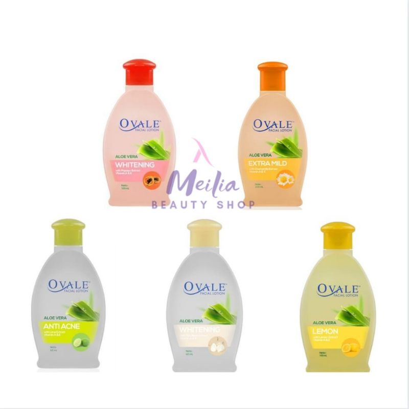Jual OVALE Facial Lotion 60ml & 100ml | Shopee Indonesia