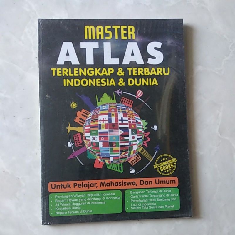 Jual BUKU MASTER ATLAS TERLENGKAP & TERBARU | Shopee Indonesia
