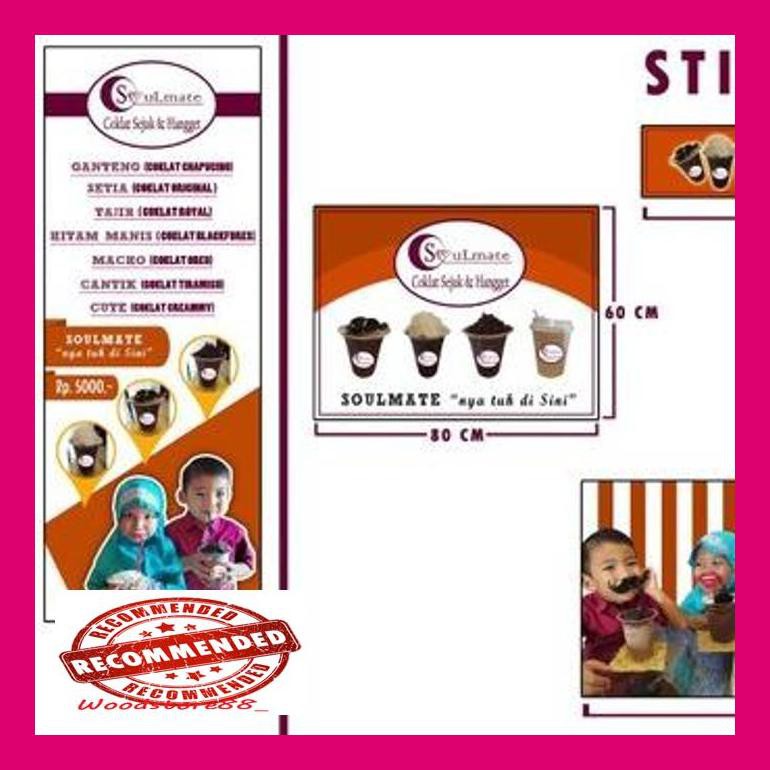 Jual S50Mjhmlc Desain + Cetak Stiker Booth D50Bgytp | Shopee Indonesia