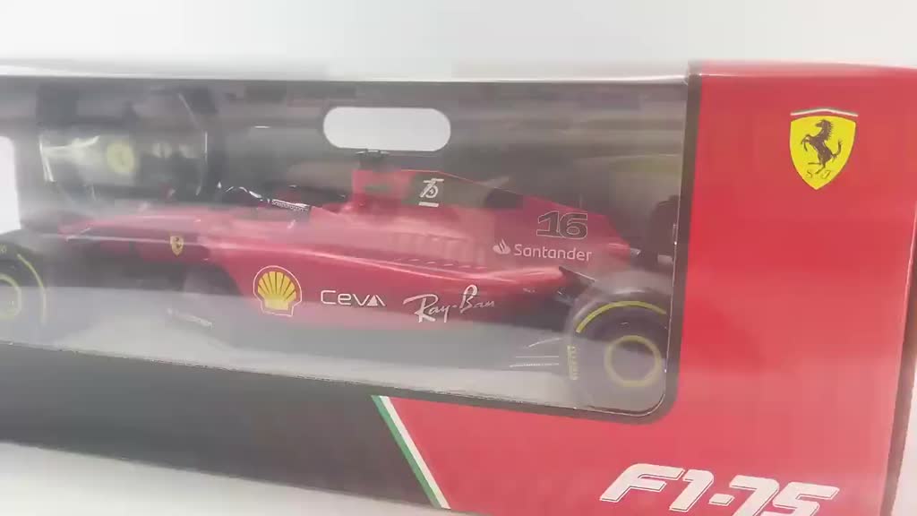 Jual RASTAR RC skala 1/12 Ferrari Formula F1-75 #16 Charles Leclerc ...