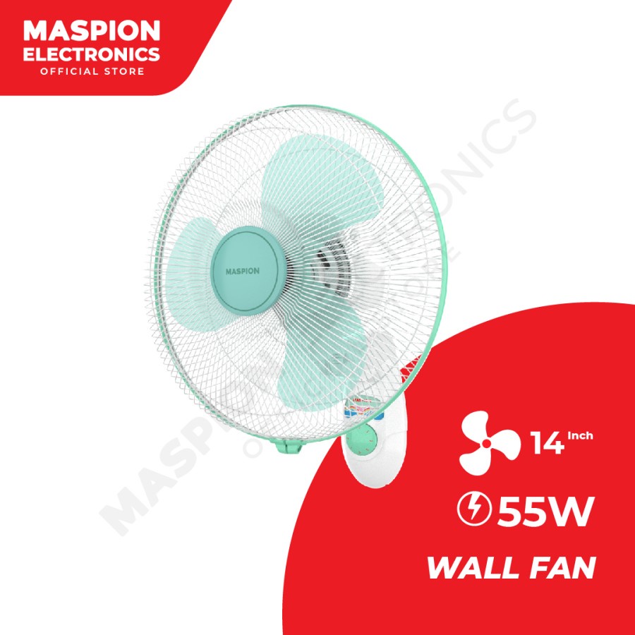 Jual Maspion Wall Fan 14 inch Kipas Dinding Remote / non remote ...