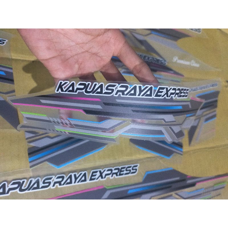 Jual Striping transparan Vario new livery bus KAPUAS RAYA EXPRESS ...