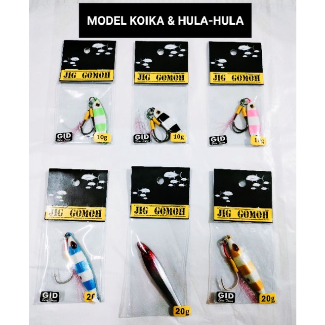 Jual Metal jig GID 10grm,20grm model koika dan hula hula | Shopee Indonesia