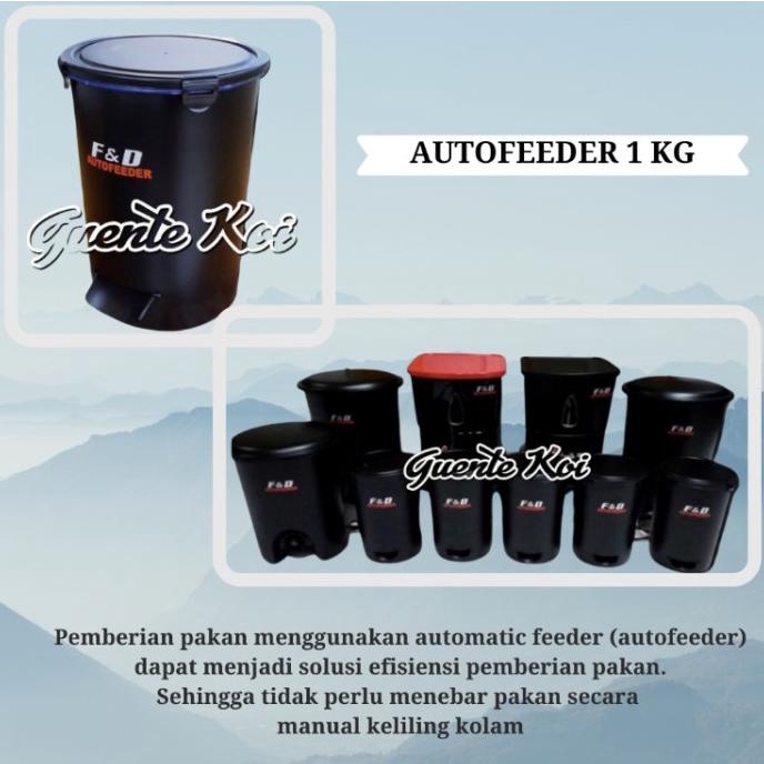 Jual HARGA SPESIAL Auto Feeder F&D / Autofeeder Kolam / Mini Auto ...